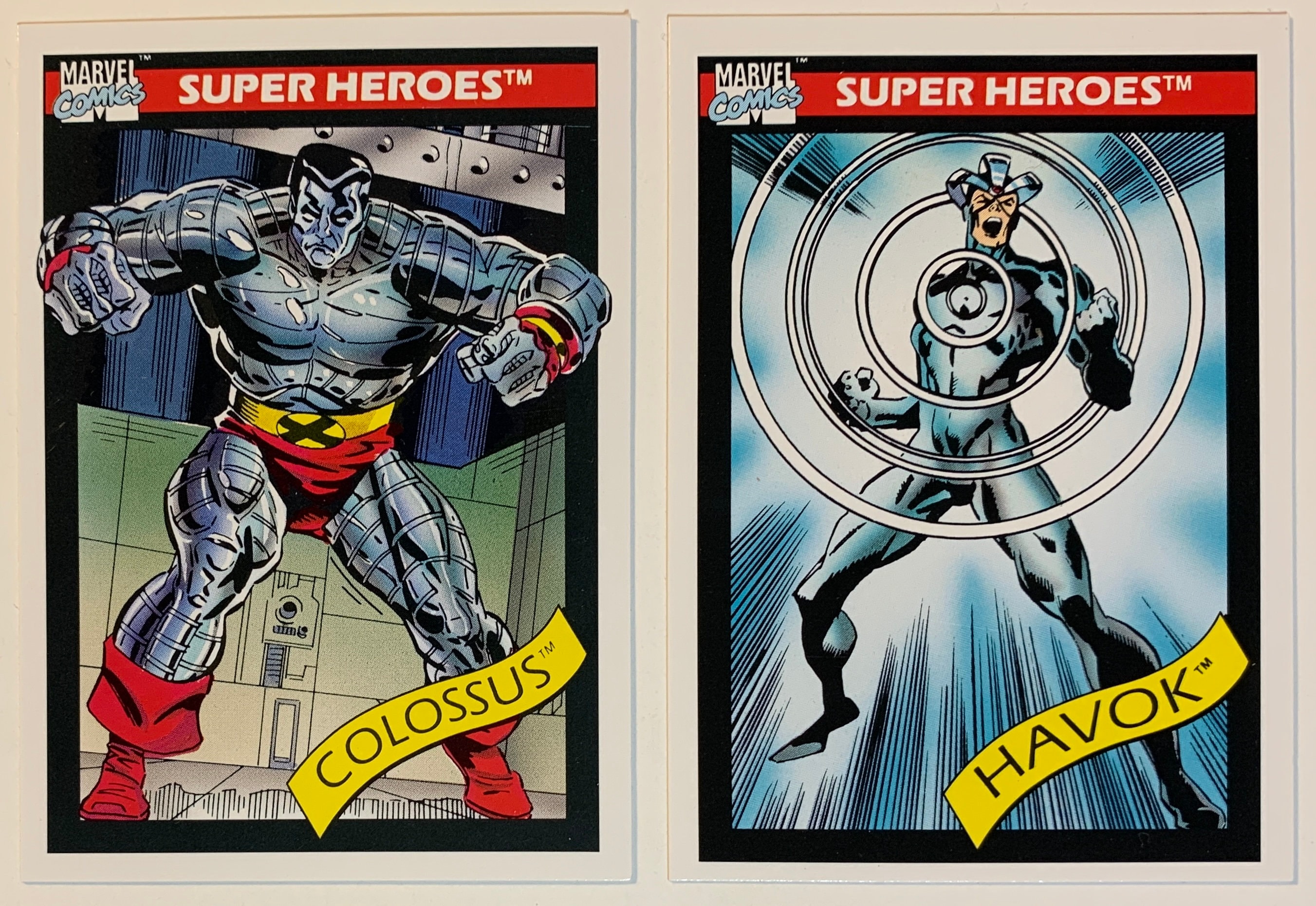 1990 Impel Marvel Universe Comic Book Super Heroes Trading Cards Lot of ...