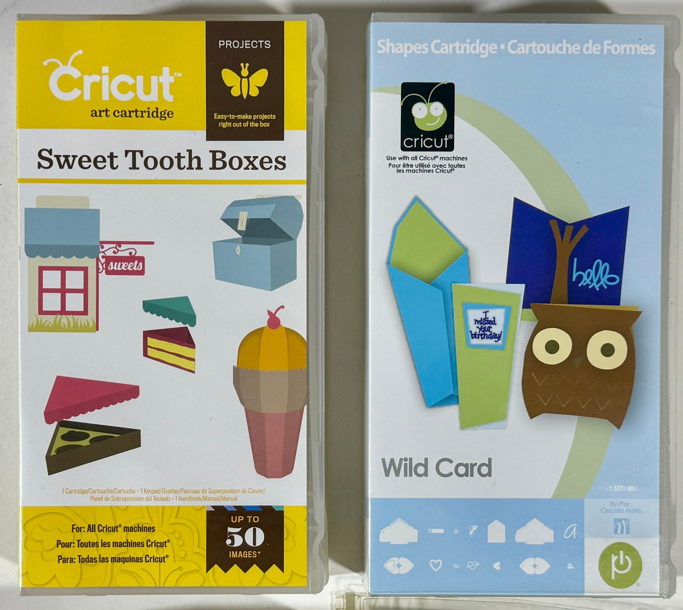 Cricut Sweet Tooth Boxes, Wild Card, Lyrical Letters, Wedding Mariage ...