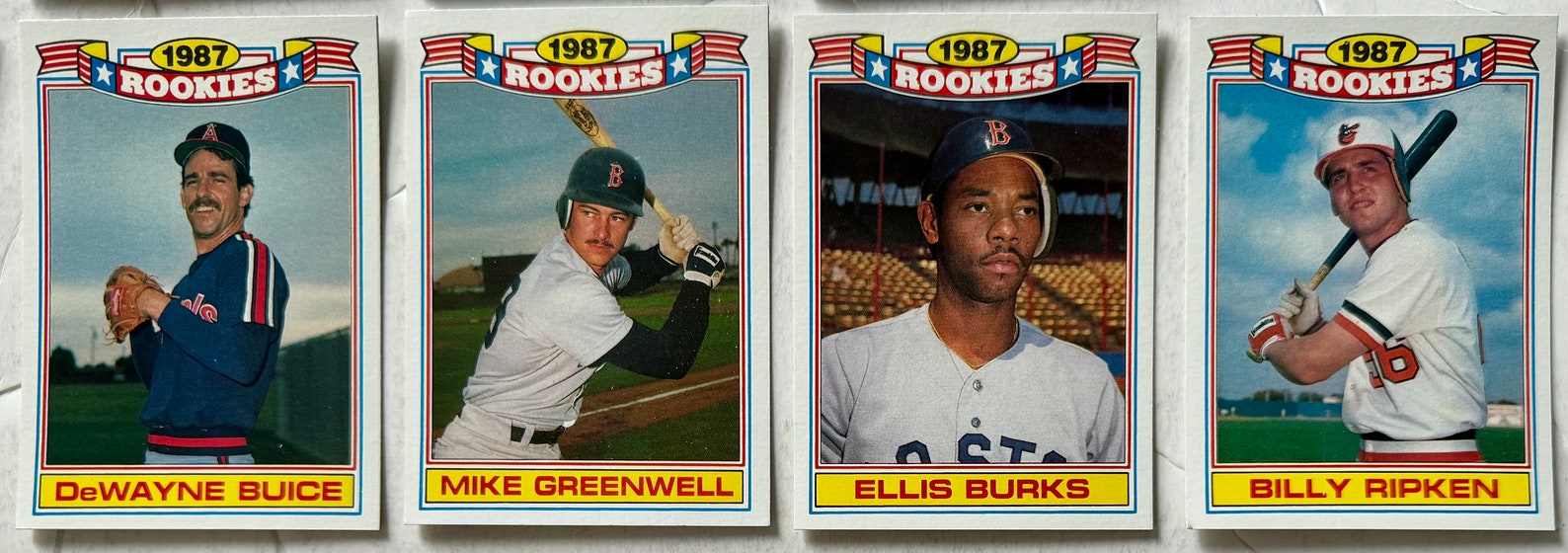 1987 Rookies Commemorative Set 1988 Topps Baseball Cards - 2 Packs (1 ...