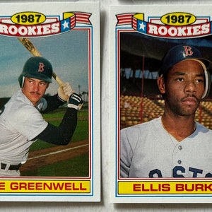1987 Rookies Commemorative Set 1988 Topps Baseball Cards - 2 Packs (1 ...