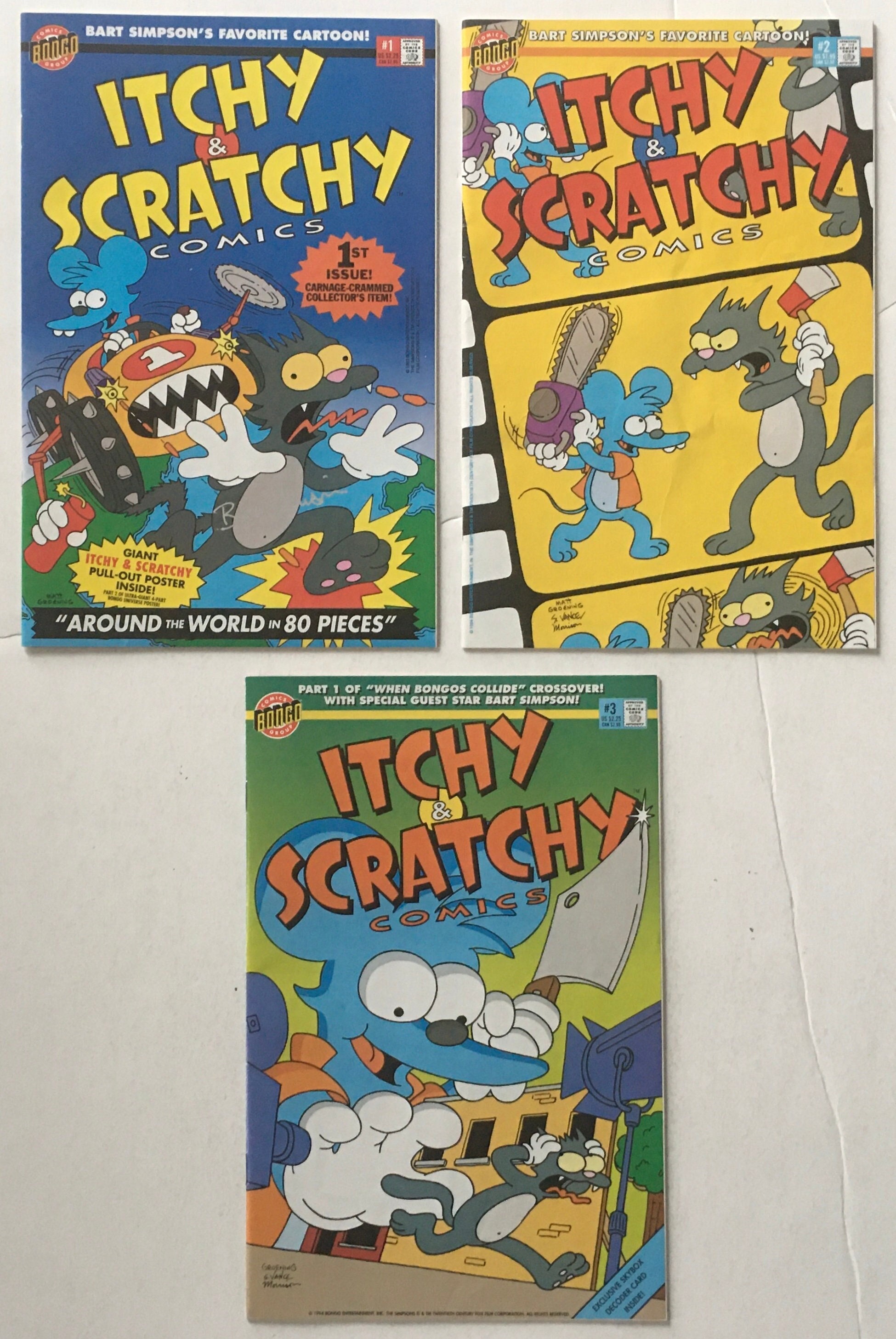 Itchy And Scratchy Comic