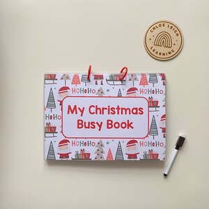 Christmas Busy Book | Christmas Activities | Educational Resources ...