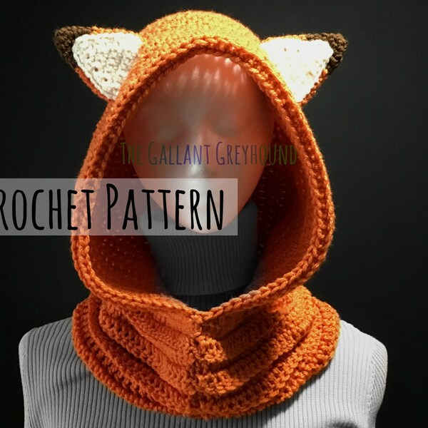 Crochet Fox Hat - Etsy