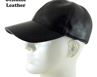 Leather visor | Etsy