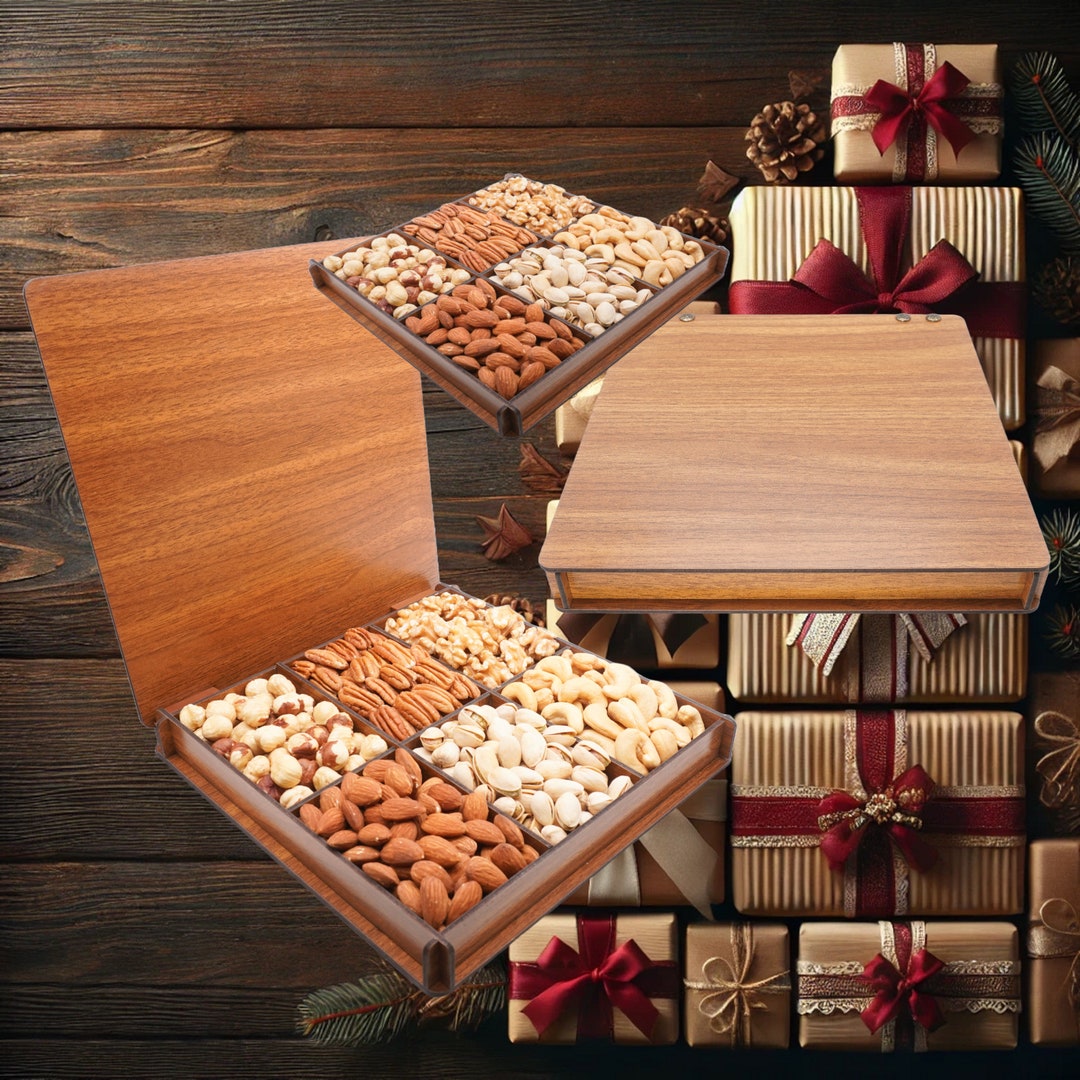 Gourmet Fresh Nuts, Happy Birthday Gift Box: Vegan Snack, Gift ...