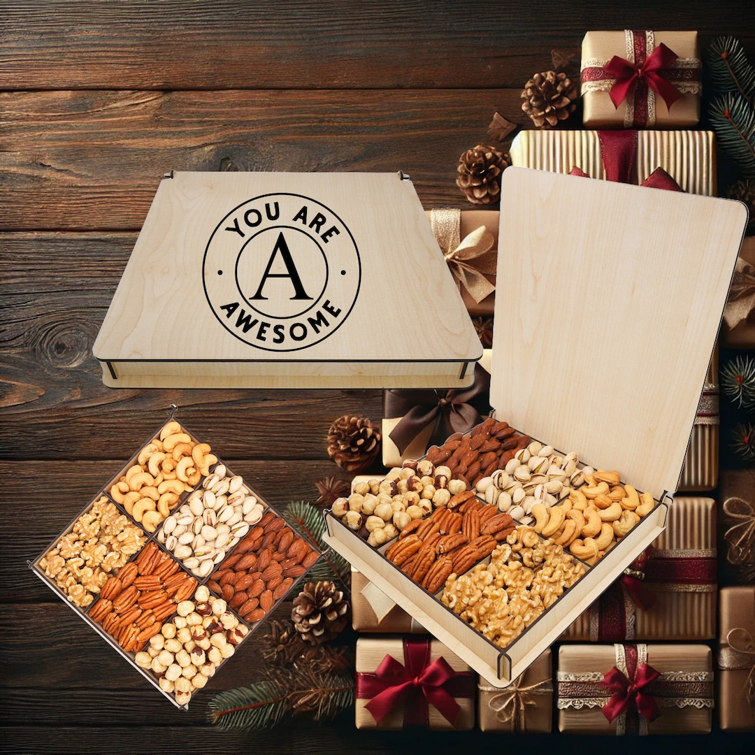 Mixed Nuts Gifts, Nuts Baskets, Personalized Gifts for Business, Snack ...