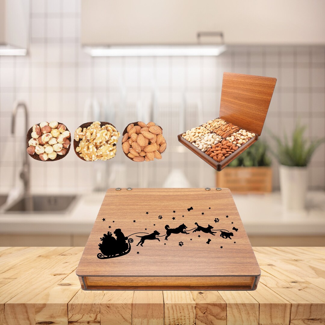 Christmas Snack Box, Holiday Gift Boxes, Mixed Nuts for Christmas, Food ...