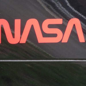 NASA Logo Vinyl Decal, Car Accessory, Laptop Sticker or Instant Pot ...