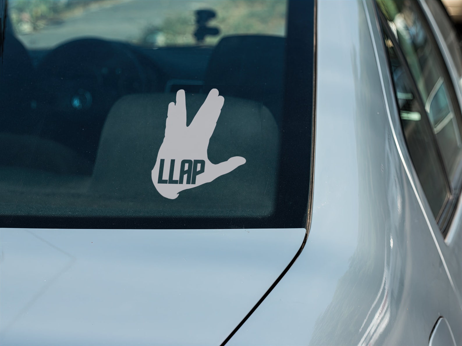 Star Trek LLAP Live Long and Prosper Vinyl Decal Car - Etsy