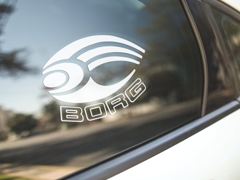 Star Trek Borg Vinyl Decal Car Accessory Laptop Sticker or - Etsy