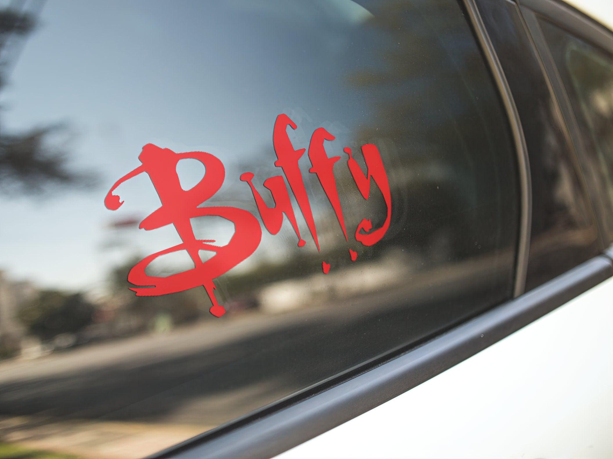 Buffy the Vampire Slayer Vinyl Decal: Car, Laptop, Instant Pot Sticker ...
