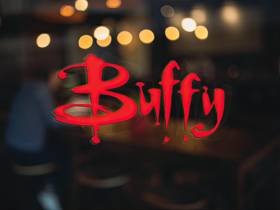 Buffy the Vampire Slayer Vinyl Decal: Car, Laptop, Instant Pot Sticker ...