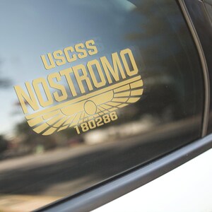 Alien Aliens Movie Uscss Nostromo Emblem Vinyl Decal, Car Accessory ...