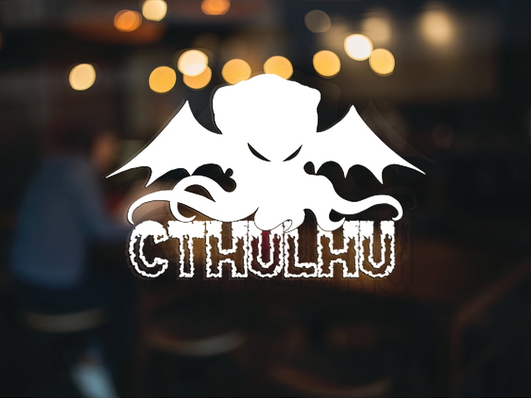 Cthulhu Vinyl Decal Car Accessory Laptop Sticker or Instant - Etsy