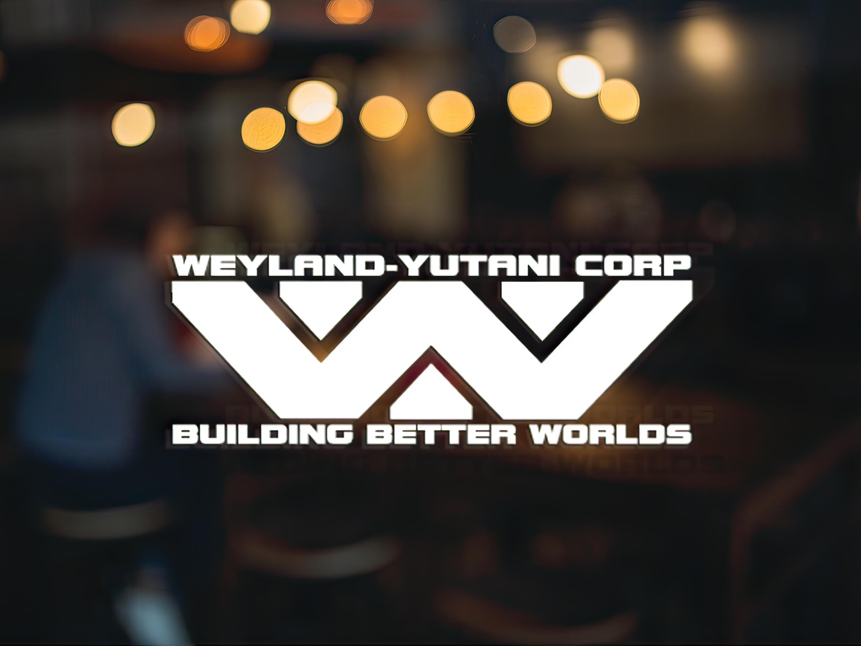 Weyland Yutani Logo WEYLAND YUTANI CORP BUILDING BETTER WORLDS PREMIUM