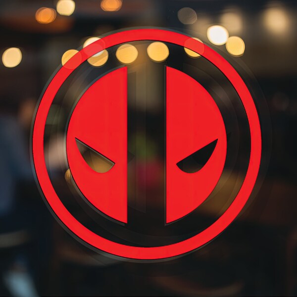 Deadpool Symbol - Etsy