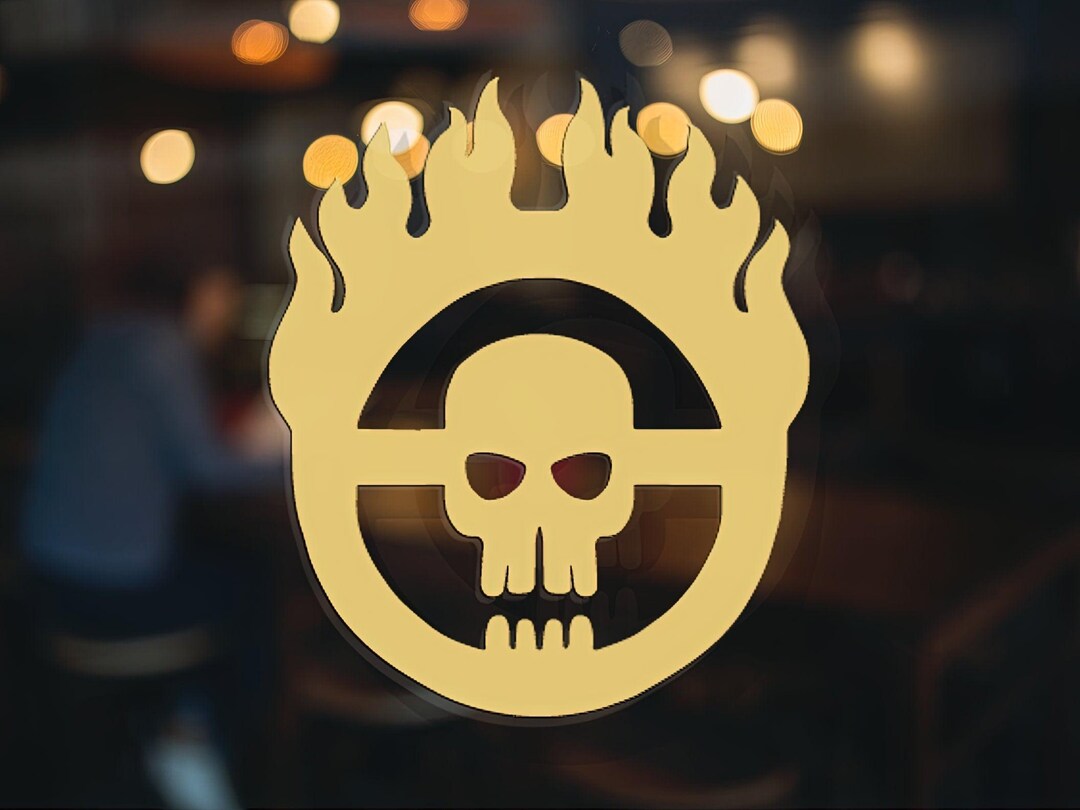 Mad Max Fury Road Skull Vinyl Decal: Car/laptop/instant Pot Sticker - Etsy