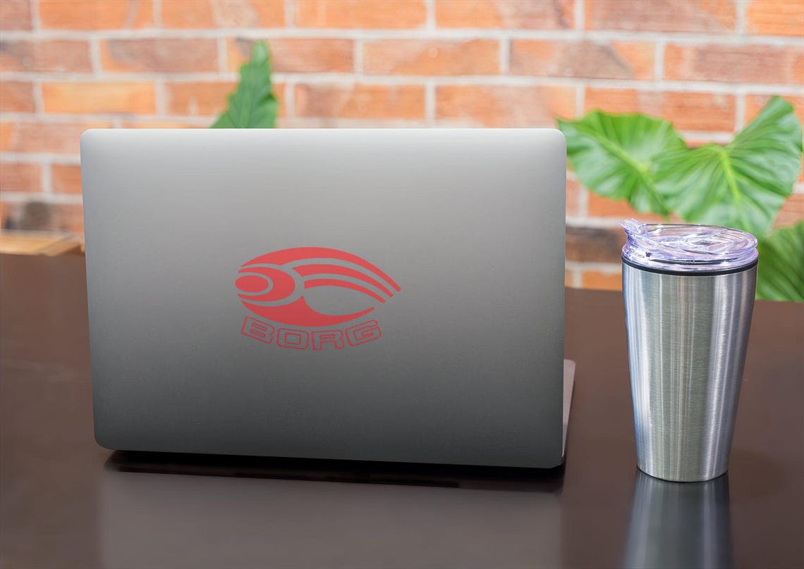 Star Trek Borg Vinyl Decal, Car Accessory, Laptop Sticker or Instant ...