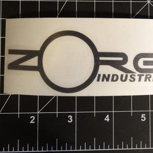 The Fifth Element Zorg Industries Vinyl Decal, Car Accessory, Laptop ...