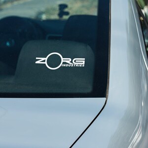 The Fifth Element Zorg Industries Vinyl Decal, Car Accessory, Laptop ...