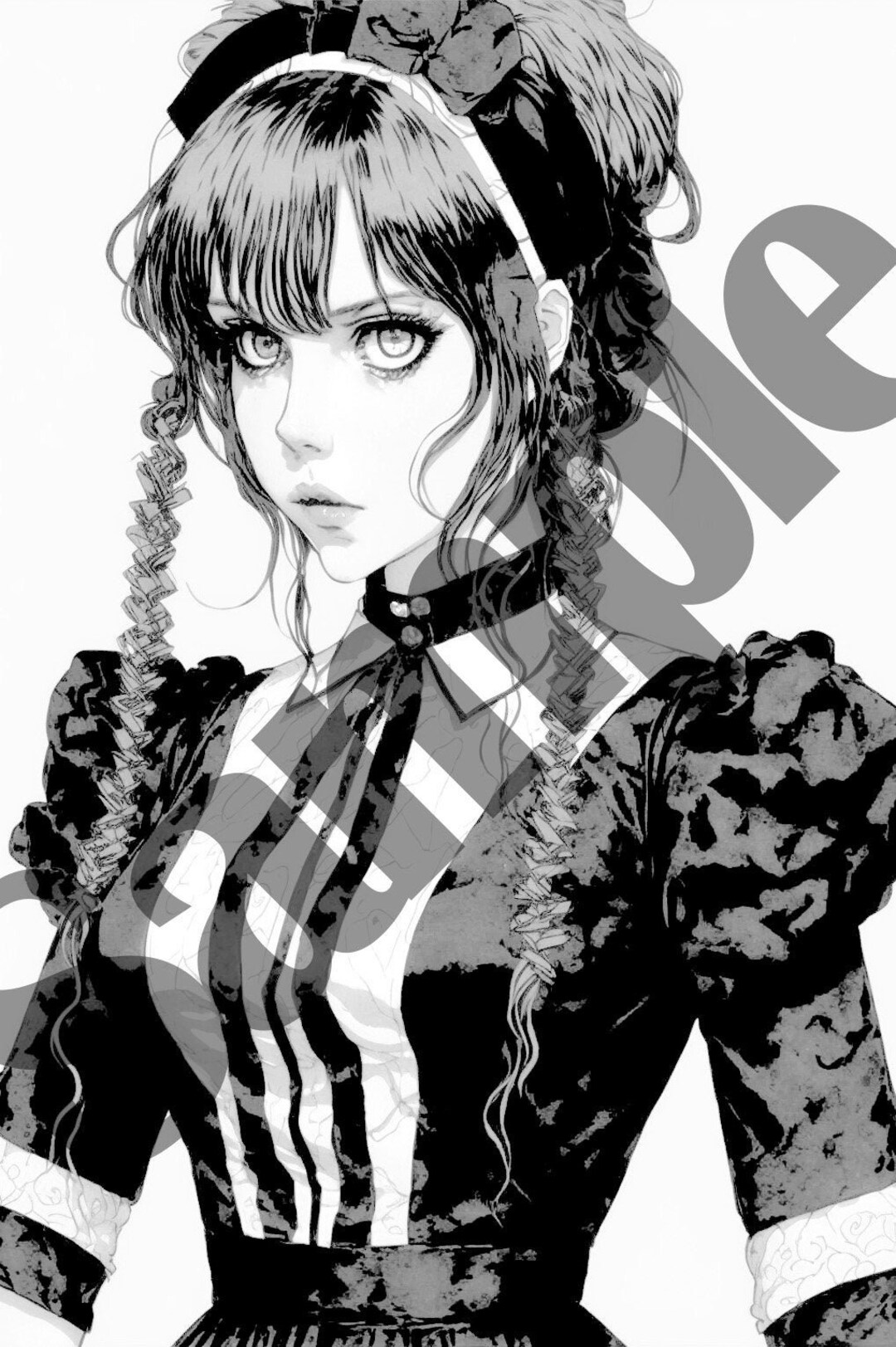 Goth Girls Adult Coloring Pages Beautiful Women in Gothic Clothing to ...