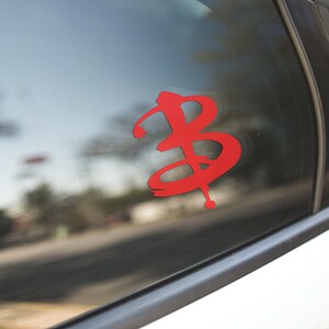 Buffy the Vampire Slayer "b" Symbol Vinyl Decal: Car, Laptop, Instant ...
