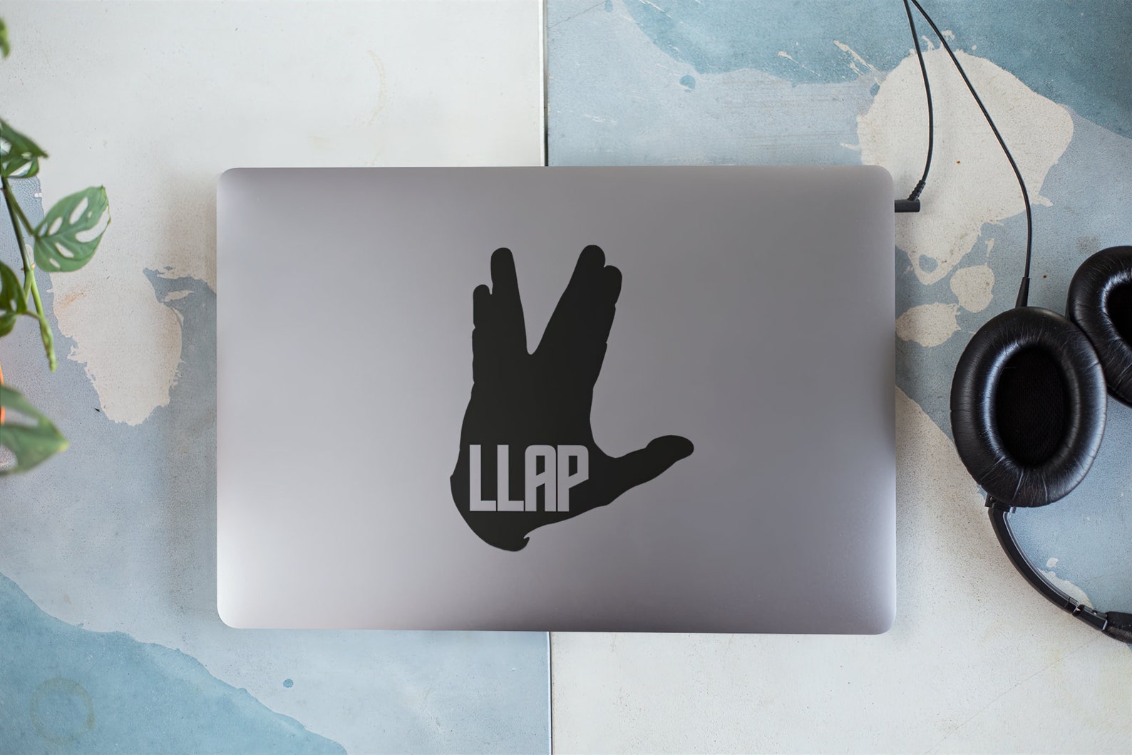 Star Trek LLAP Live Long and Prosper Vinyl Decal Car - Etsy