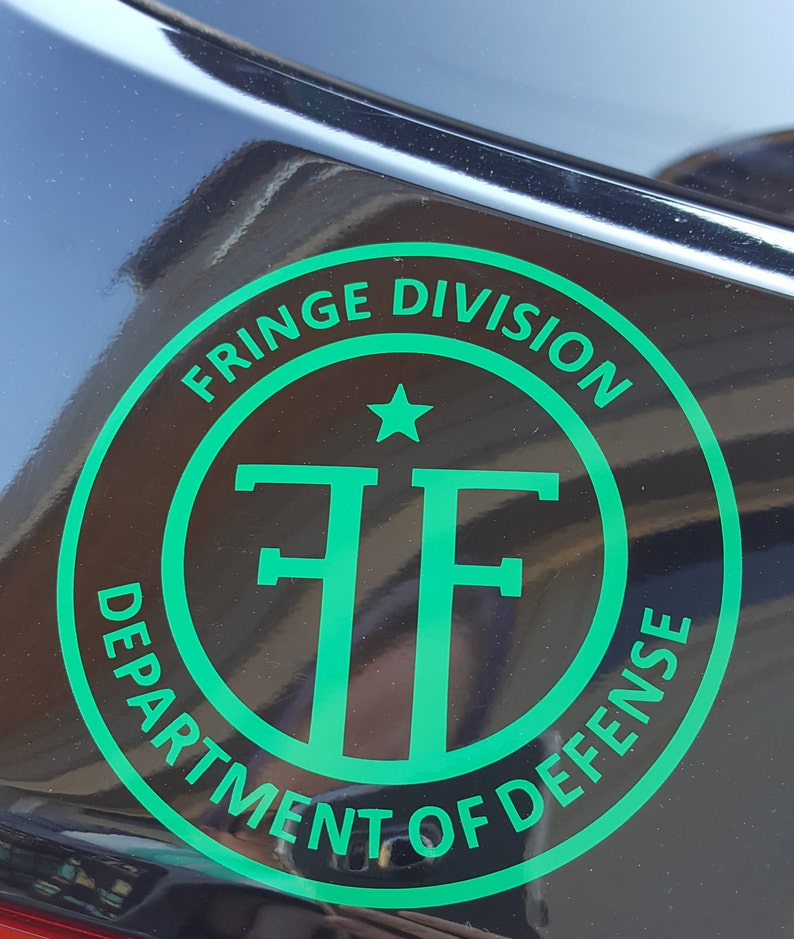 Fringe TV Show Fringe Division Dod Vinyl Decal Car Accessory - Etsy