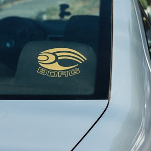 Star Trek Borg Vinyl Decal, Car Accessory, Laptop Sticker or Instant ...