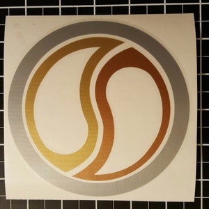 Xena Warrior Princess Super Chakram Three Tone Vinyl Decal - Etsy