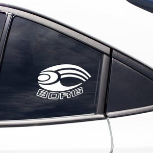 Star Trek Borg Vinyl Decal, Car Accessory, Laptop Sticker or Instant ...