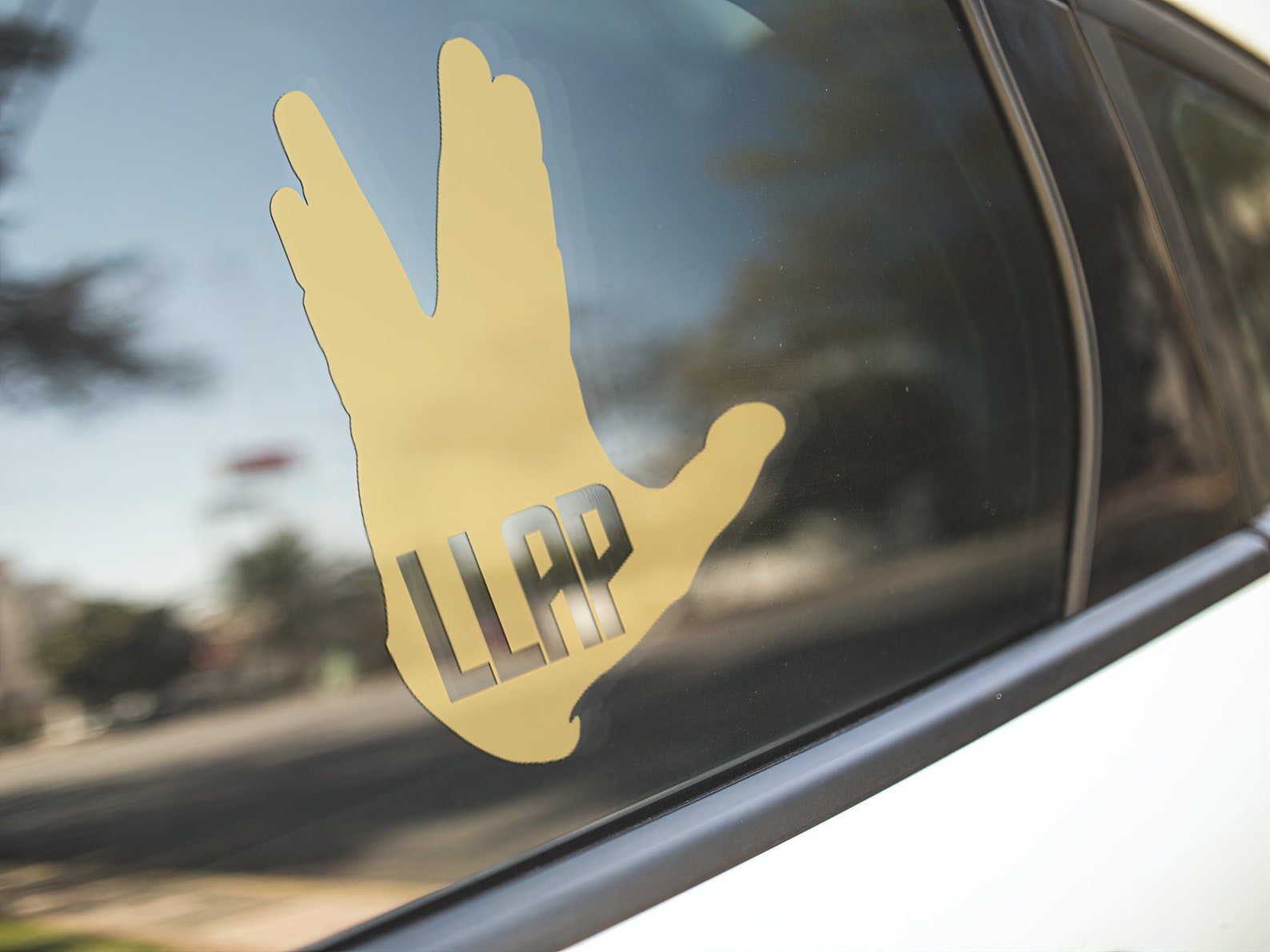 Star Trek LLAP Live Long and Prosper Vinyl Decal Car - Etsy