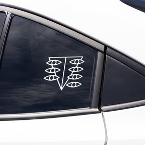 Neon Genesis Evangellion NERV SEELE Vinyl Decal, Car Accessory, Laptop ...