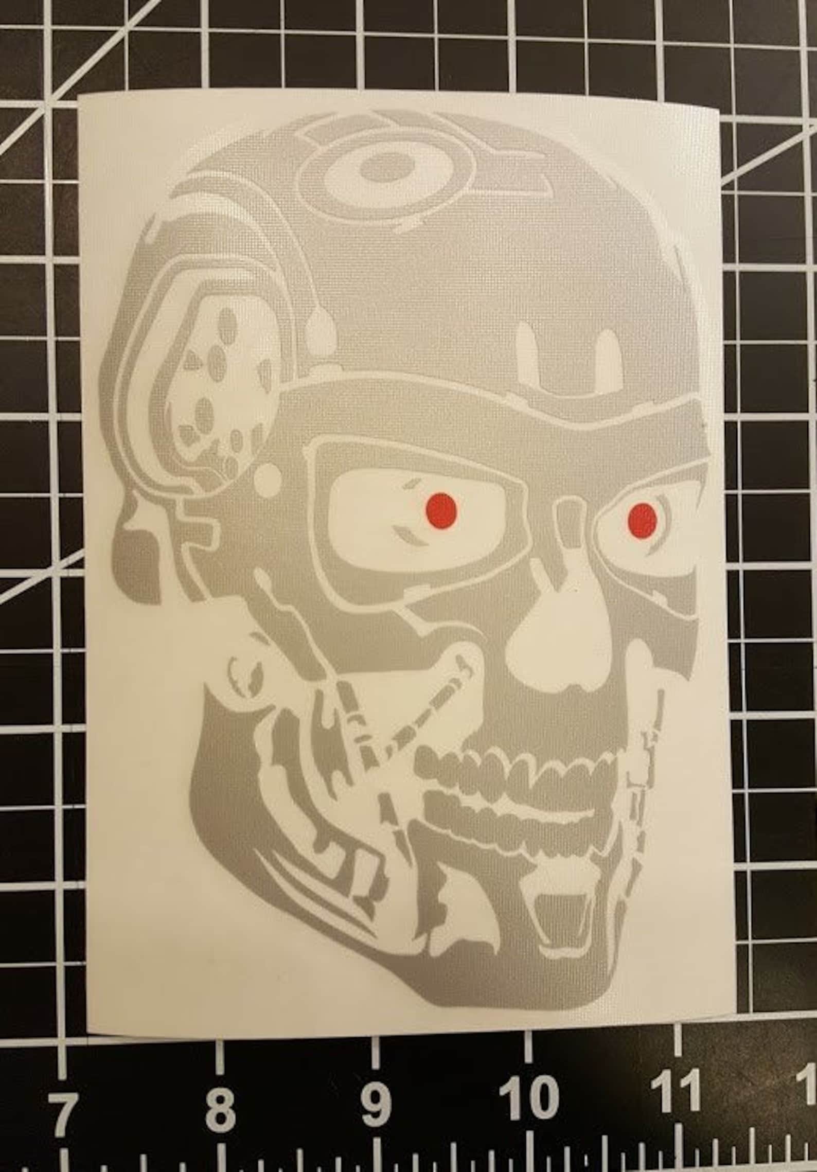 The Terminator Vinyl Decal Car Accessory Laptop Sticker or - Etsy