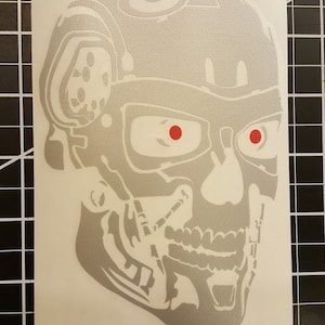The Terminator Vinyl Decal, Car Accessory, Laptop Sticker or Instant ...