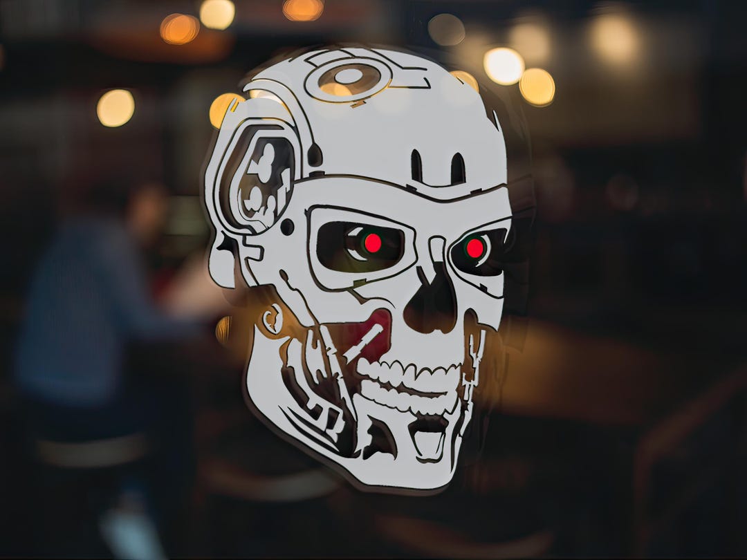 The Terminator Vinyl Decal, Car Accessory, Laptop Sticker or Instant ...