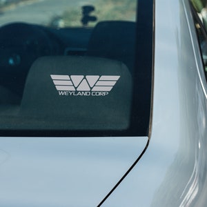 Alien / Aliens Movie Weyland Corp Logo Vinyl Decal, Car Accessory ...