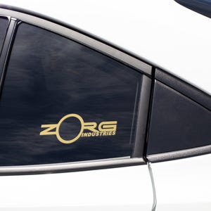 The Fifth Element Zorg Industries Vinyl Decal, Car Accessory, Laptop ...