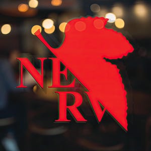 Neon Genesis Evangelion Nerv Anime Vinyl Decal, Car Accessory, Laptop ...