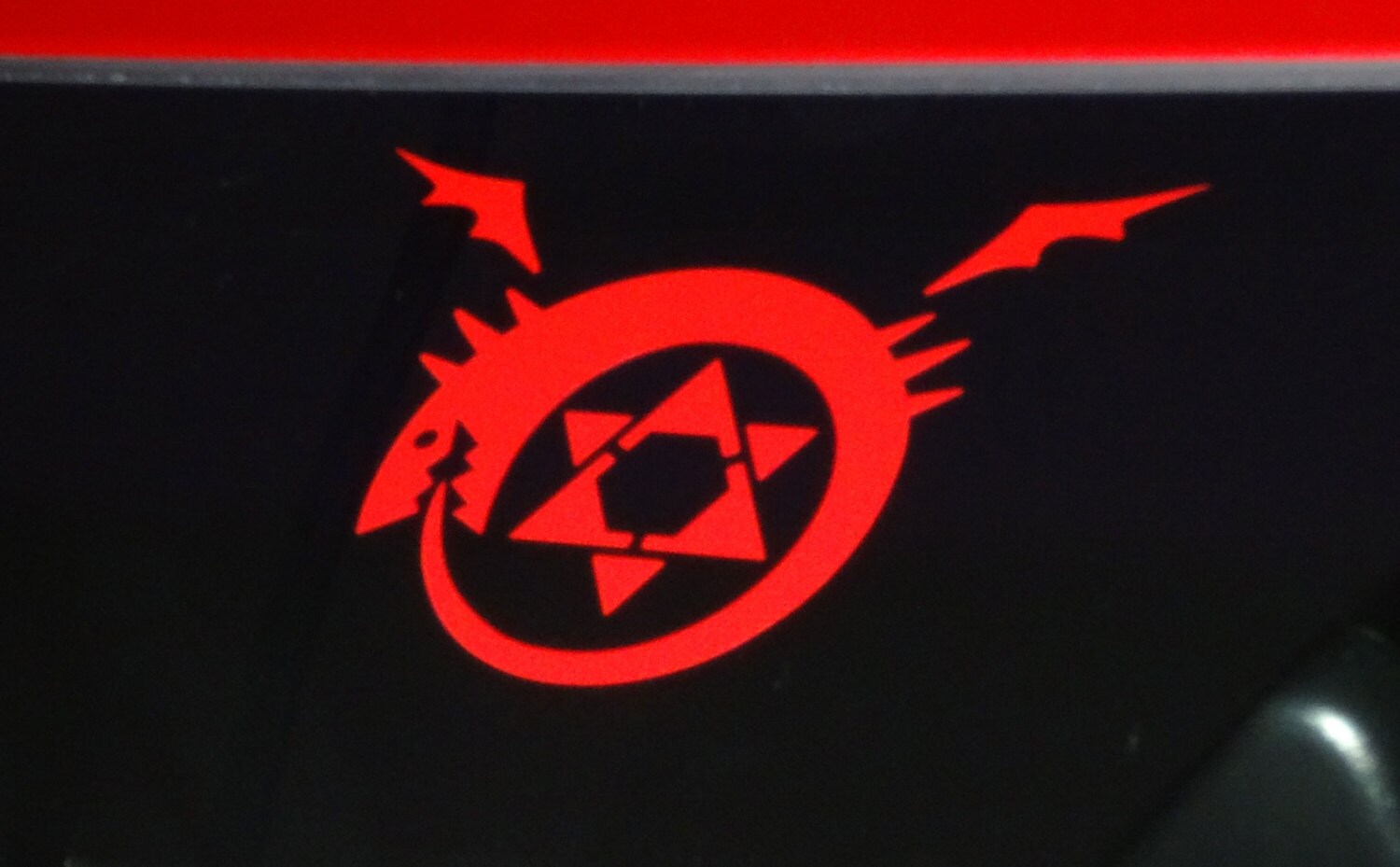 Full Metal Alchemist Homunculus Rune Ouroboros Vinyl Decal - Etsy Australia