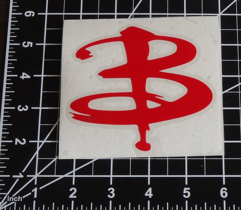 Buffy the Vampire Slayer b Symbol Vinyl Decal - Etsy