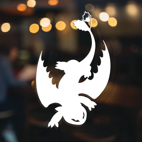 Toothless Car Vinyl Decal - Etsy