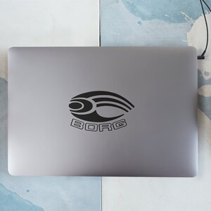 Star Trek Borg Vinyl Decal, Car Accessory, Laptop Sticker or Instant ...