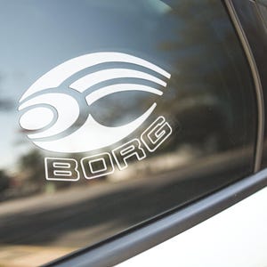 Star Trek Borg Vinyl Decal, Car Accessory, Laptop Sticker or Instant ...