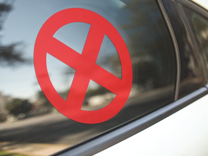 X-men Symbol Vinyl Decal Car Accessory Laptop Sticker or - Etsy