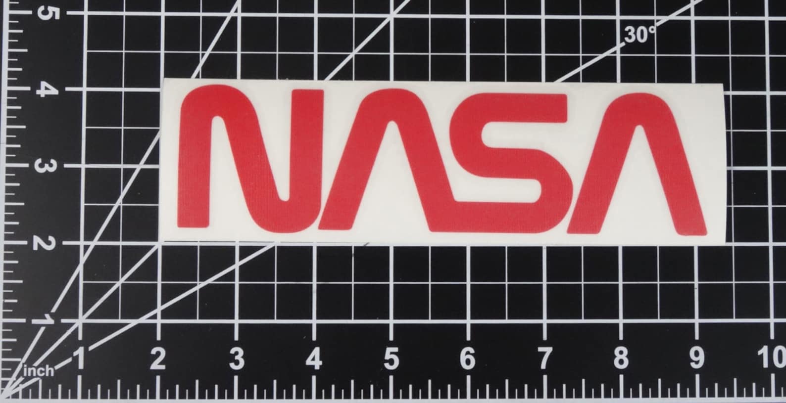 NASA Logo Vinyl Decal Car Accessory Laptop Sticker or - Etsy