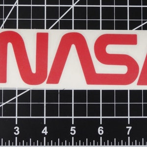 NASA Logo Vinyl Decal, Car Accessory, Laptop Sticker or Instant Pot ...
