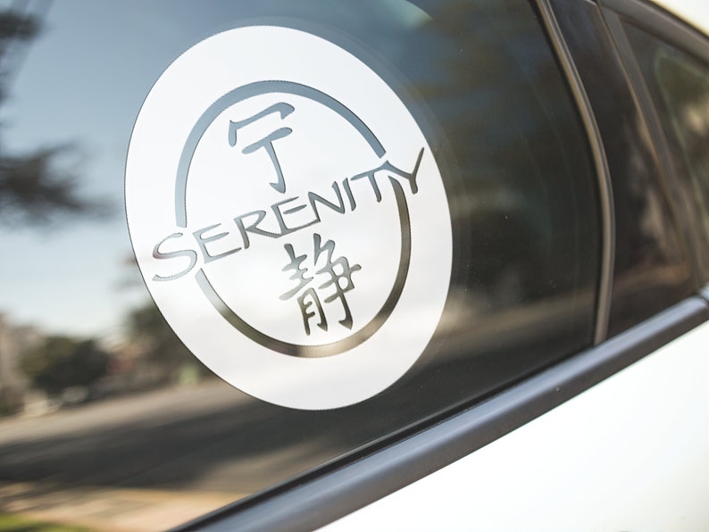 Firefly Serenity Logo bold Style Vinyl Decal Car Accessory - Etsy