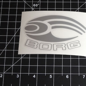 Star Trek Borg Vinyl Decal, Car Accessory, Laptop Sticker or Instant ...