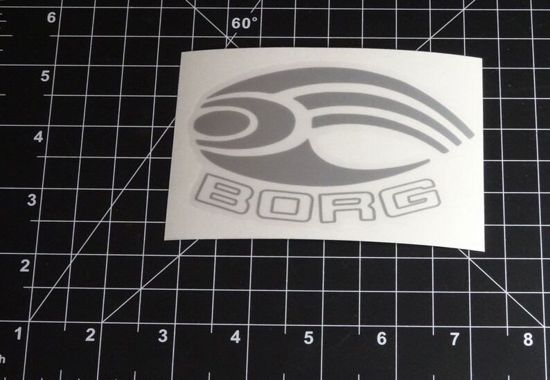 Star Trek Borg Vinyl Decal Car Accessory Laptop Sticker or - Etsy